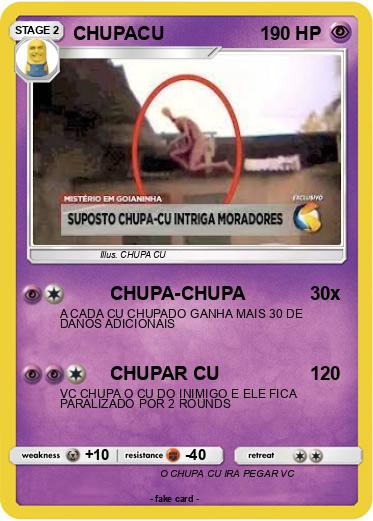 Pokémon CHUPACU - CHUPA-CHUPA - My Pokemon Card