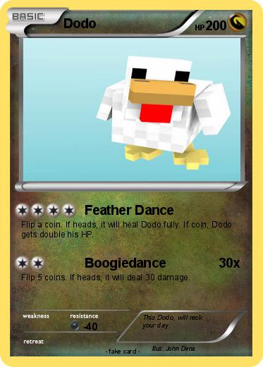 Pokémon Dodo 211 211 - Feather Dance - My Pokemon Card