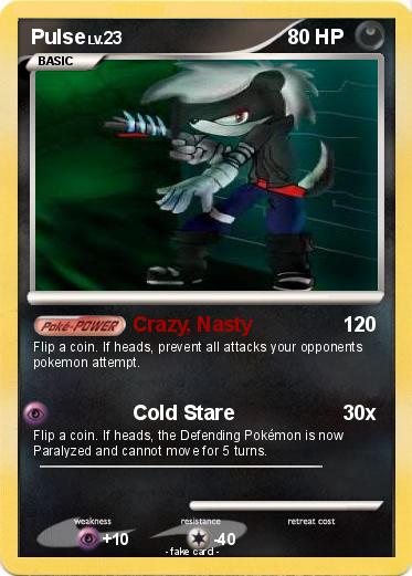 Pokémon Pulse 6 6 - Crazy, Nasty - My Pokemon Card