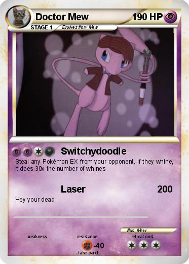 Pokémon Doctor Mew 3 3 - Switchydoodle - My Pokemon Card