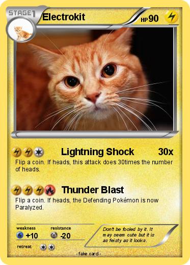 Pokémon Electrokit 3 3 - Lightning Shock - My Pokemon Card