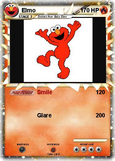 Pokémon Elmo 846 846 - Smile - My Pokemon Card