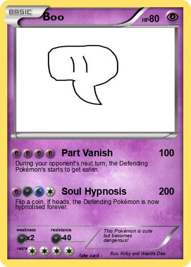Pokémon Boo 1591 1591 - Part Vanish - My Pokemon Card