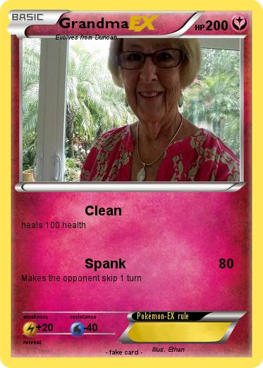 Pokémon Grandma 215 215 - Clean - My Pokemon Card