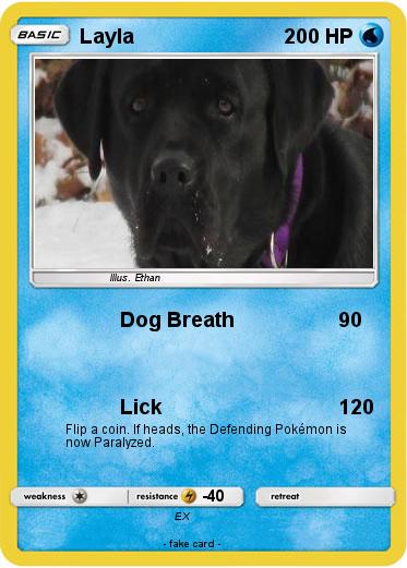 Pokémon Metaknights 1 1 - Dog Breath - My Pokemon Card