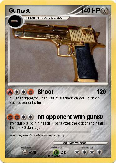 Pokémon Gun 374 374 - Shoot - My Pokemon Card