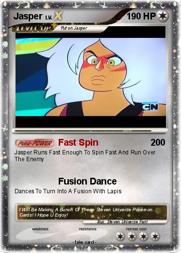 Pokémon Jasper 167 167 - Fast Spin - My Pokemon Card