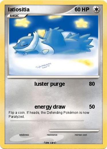Pokémon latiositia - luster purge - My Pokemon Card