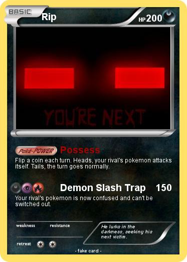 Pokémon Rip 82 82 - Possess - My Pokemon Card
