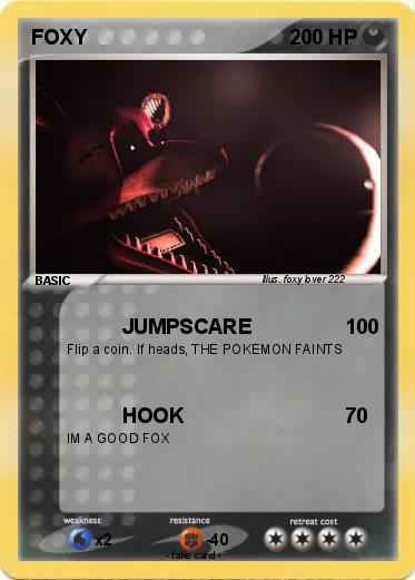 Pokémon FOXY 1415 1415 - JUMPSCARE - My Pokemon Card