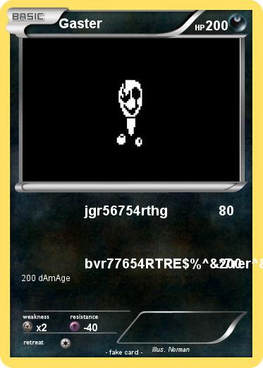 Pokémon Gaster 251 251 - jgr56754rthg - My Pokemon Card