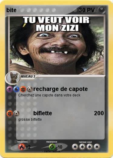 Pokémon bite 298 298 - recharge de capote - Ma carte Pokémon