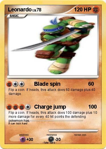 Pokémon Leonardo 104 104 - Blade spin - My Pokemon Card