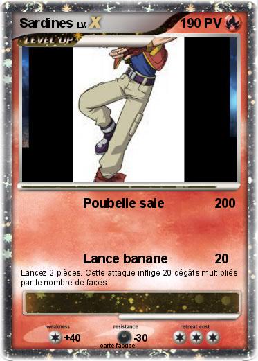 Pokémon Sardines - Poubelle sale - Ma carte Pokémon