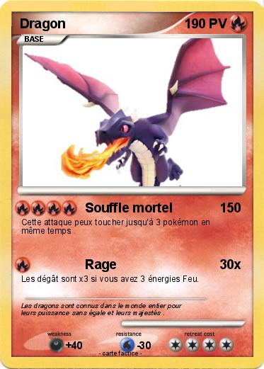 Pokémon Dragon 6277 6277 - Souffle mortel - Ma carte Pokémon