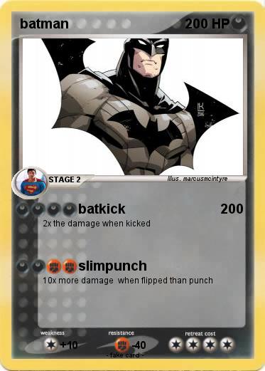 Pokémon batman 2532 2532 - batkick - My Pokemon Card