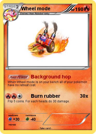 Pokémon Wheel mode - Background hop - My Pokemon Card