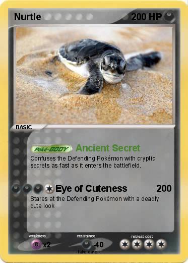 Pokémon Nurtle 1 1 - Ancient Secret - My Pokemon Card