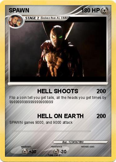 Pokémon SPAWN 74 74 - HELL SHOOTS - My Pokemon Card