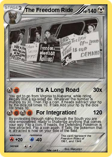 Pokémon The Freedom Ride - It's A Long Road - My Pokemon Card