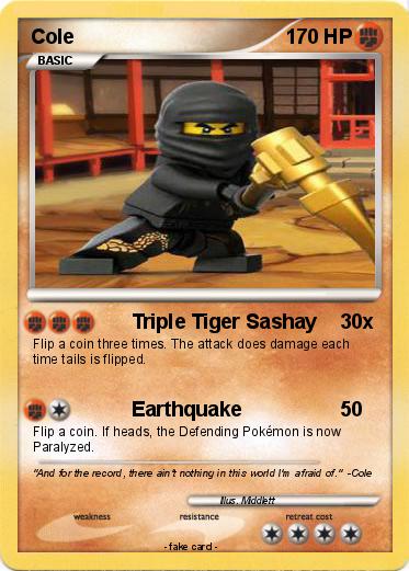 Pokémon Cole 627 627 - Triple Tiger Sashay - My Pokemon Card