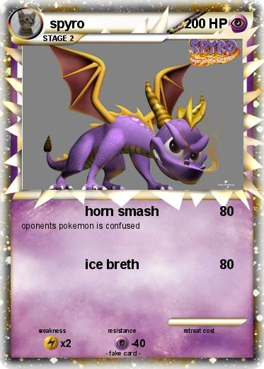 Pokémon spyro 191 191 - horn smash - My Pokemon Card