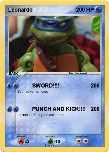 Pokémon Leonardo 246 246 - SWORD!!!! - My Pokemon Card