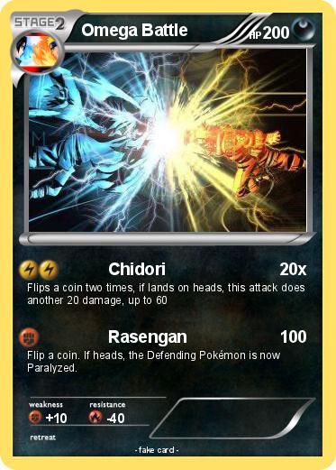 Pokémon Omega Battle - Chidori - My Pokemon Card