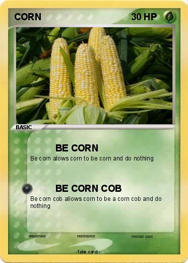 Pokémon CORN 62 62 - BE CORN - My Pokemon Card