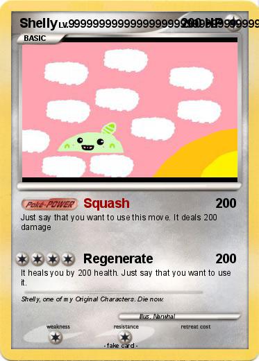 Pokémon Shelly 46 46 - Squash - My Pokemon Card