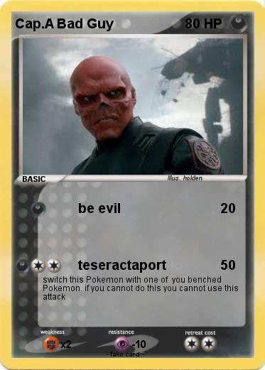 Pokémon Bad Guy 18 18 - be evil - My Pokemon Card