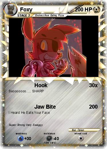 Pokémon Foxy 886 886 - Hook - My Pokemon Card
