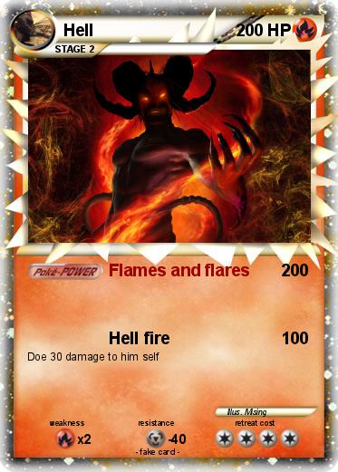 Pokémon Hell 379 379 - Flames and flares - My Pokemon Card