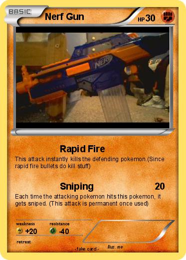 Pokémon Nerf Gun 12 12 - Rapid Fire - My Pokemon Card