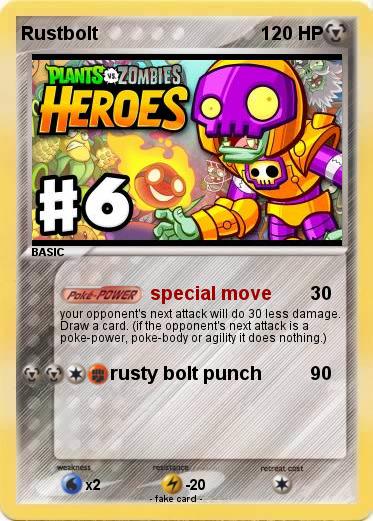 Pokémon Rustbolt 1 1 - special move - My Pokemon Card