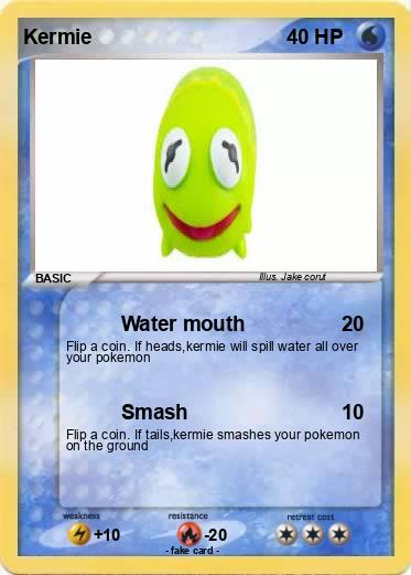 Pokémon Kermie 2 2 - Water mouth - My Pokemon Card