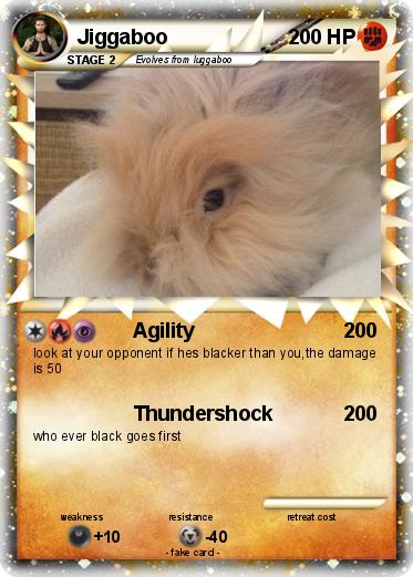 Pokémon Jiggaboo - Agility - My Pokemon Card