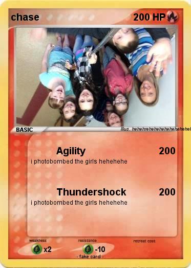 Pokémon chase 336 336 - Agility - My Pokemon Card