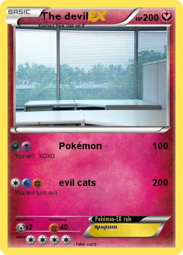 Pokémon The devil 127 127 - Pokémon - My Pokemon Card