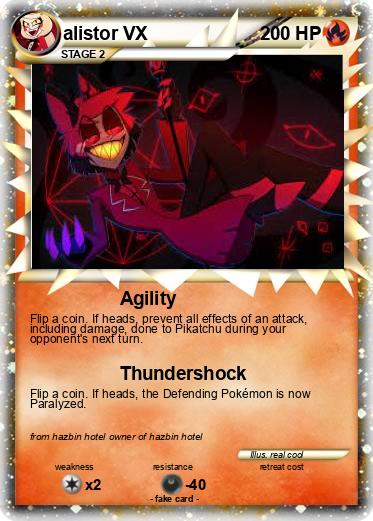 Pokémon alistor VX - Agility - My Pokemon Card