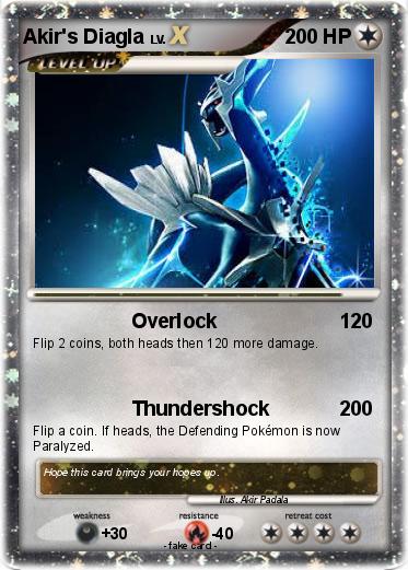 Pokémon Akir s Diagla - Overlock - My Pokemon Card