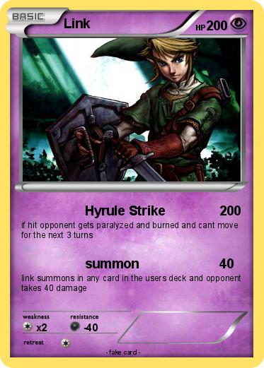 Pokémon Link 3582 3582 - Hyrule Strike - My Pokemon Card