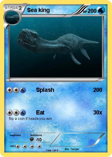 Pokémon Sea king 7 7 - Splash - My Pokemon Card