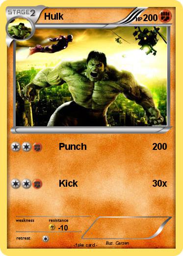Pokémon Hulk 1024 1024 - Punch - My Pokemon Card