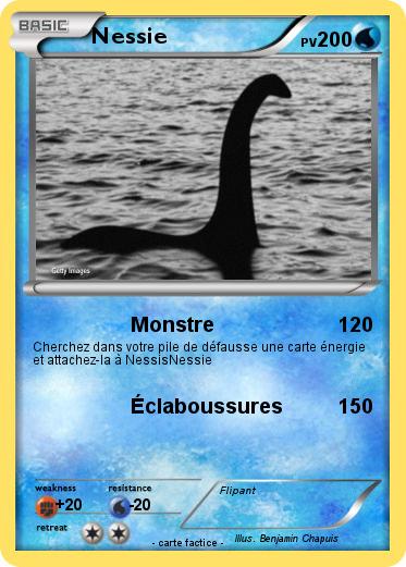 Pokémon Nessie 89 89 - Monstre - Ma carte Pokémon