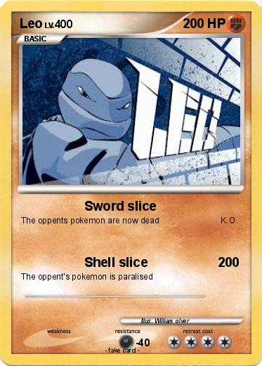 Pokémon Leo 632 632 - Sword slice - My Pokemon Card