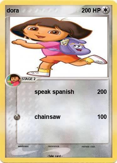 Pokémon dora 1191 1191 - speak spanish - My Pokemon Card