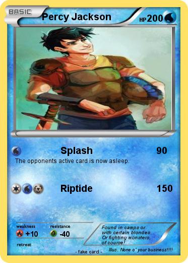 Pokémon Percy Jackson 568 568 - Splash - My Pokemon Card