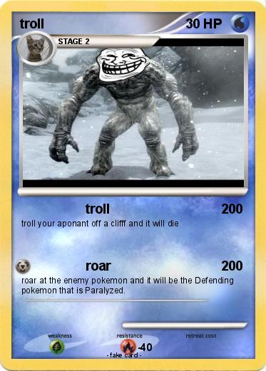Pokémon troll 955 955 - troll - My Pokemon Card