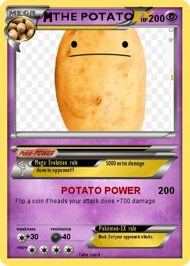 Pokémon THE POTATO 14 14 - POTATO POWER - My Pokemon Card